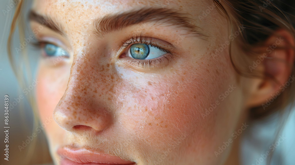 Skin health visualization Woman lichen planusComprehensive visual ...