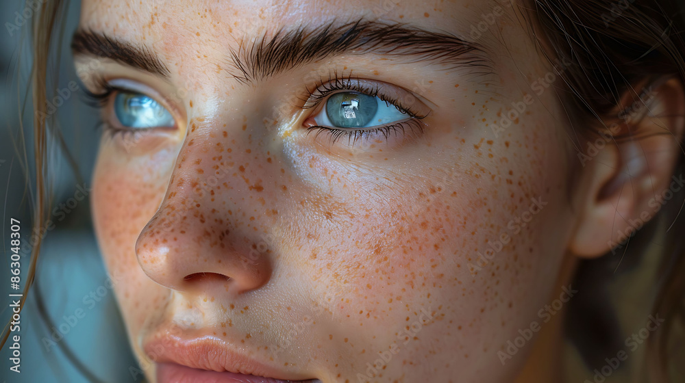 Skin health visualization Woman lichen planusComprehensive visual ...