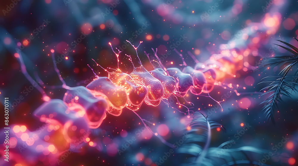 Individual spinal muscular atrophy glowing depiction of deteriorating ...