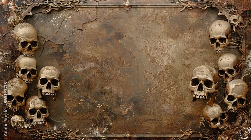 Skull Anatomy DiagramCranial Bones and Skeletal Structure Illustration ...