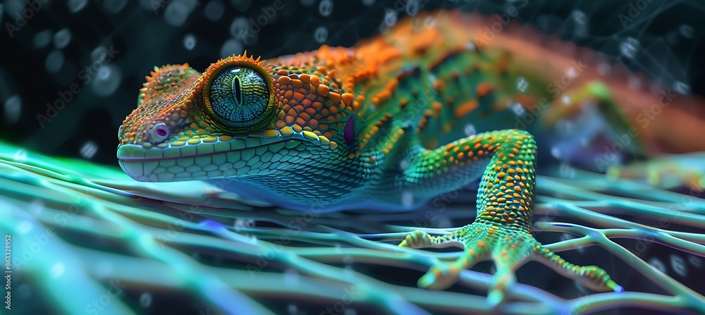 Bioinspired adhesive mimicking the properties of gecko feet for ...