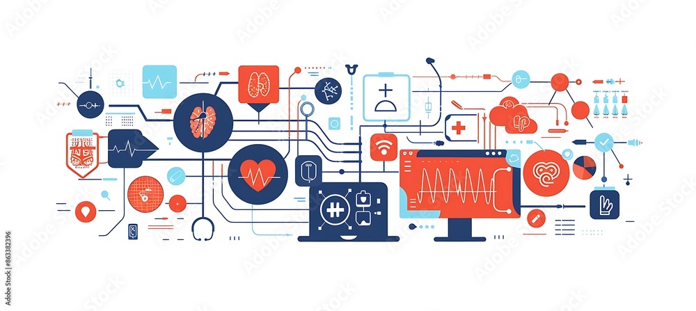 Predictive analytics infographic tool forecasting health trend ...