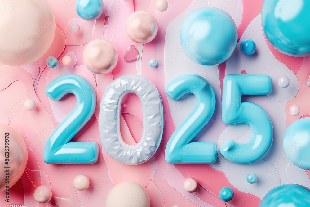 2025: A Year of Hope and New Beginnings Stock Illustration | Adobe Stock