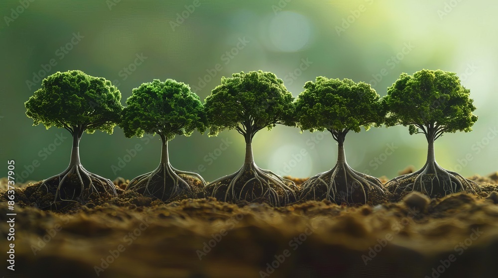 The 7 Habits of Highly Effective People, Seven interconnected trees ...