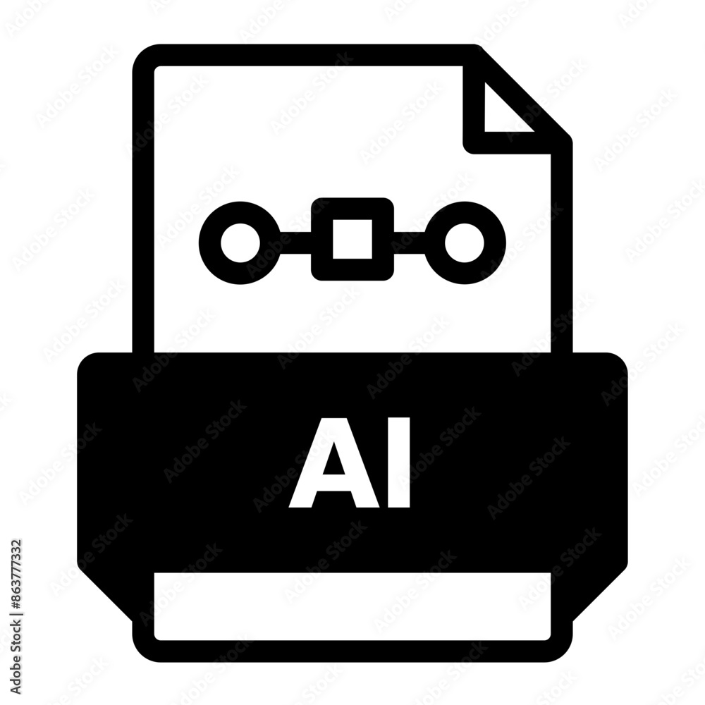 Vector de Stock Document file format folder icon ai | Adobe Stock Vector de Stock Document file format folder icon ai | Adobe Stock