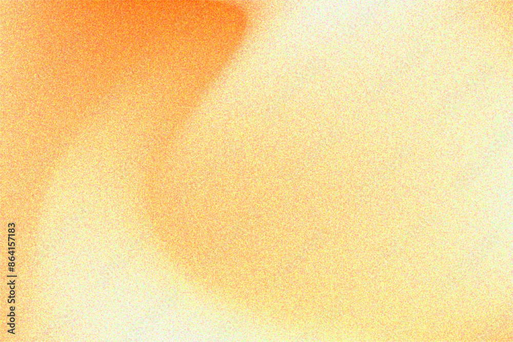Abstract orange, yellow gradient with grain texture, mixed colors ...