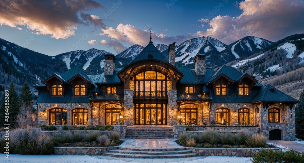 A dream mansion worth tens of millions of dollars with breathtaking ...