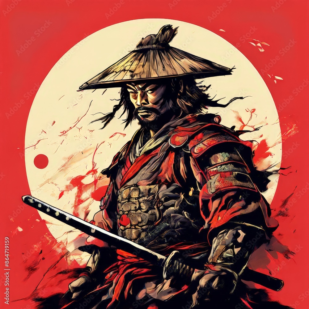 AI Image Generator, The mighty samurai warrior of ancient japan, with ...