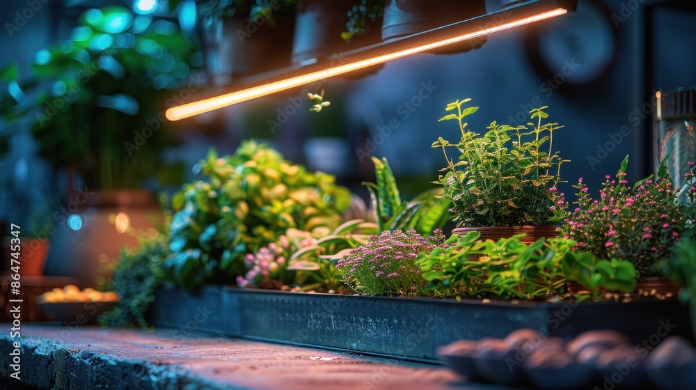 Create a mock-up grow light prototype with programmable lighting cycles ...