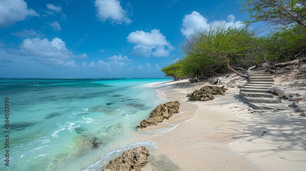 Tres Trapi, also known as Triple Steps Beach, is a popular destination ...
