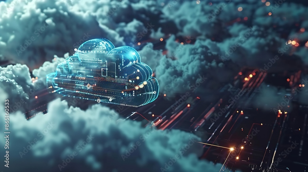 Cloud computing for digital transformation Heavy computing power ...