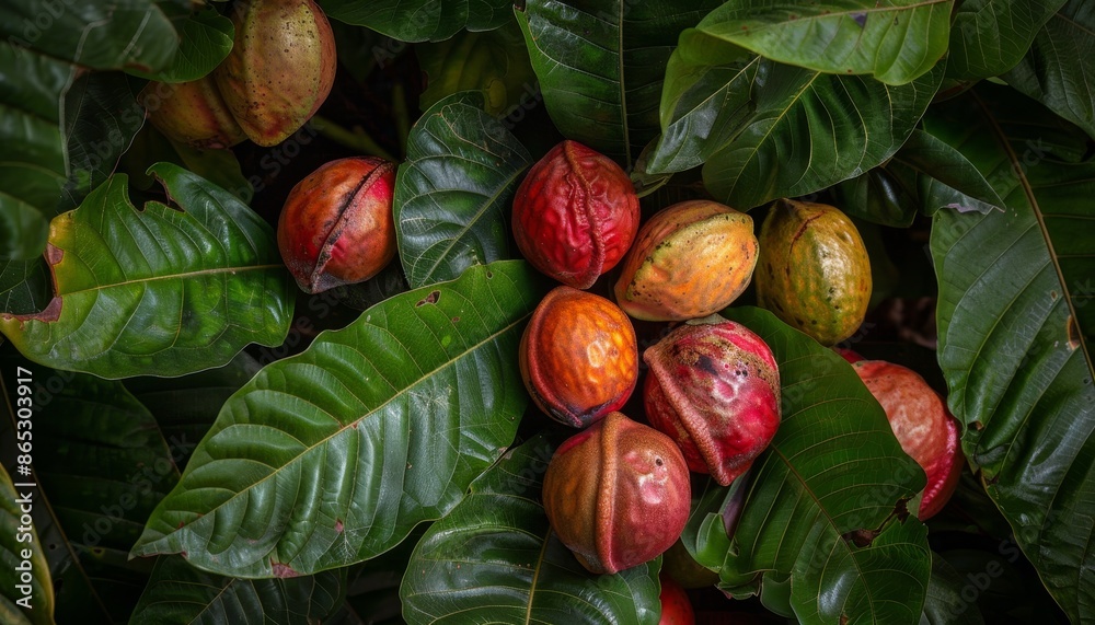 In Amazonas Brazil near Terra do Caju village Tonka beans are found on ...