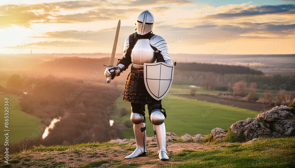 Ephesians - The Armor of God. The Knight wearing Armor of God based on ...