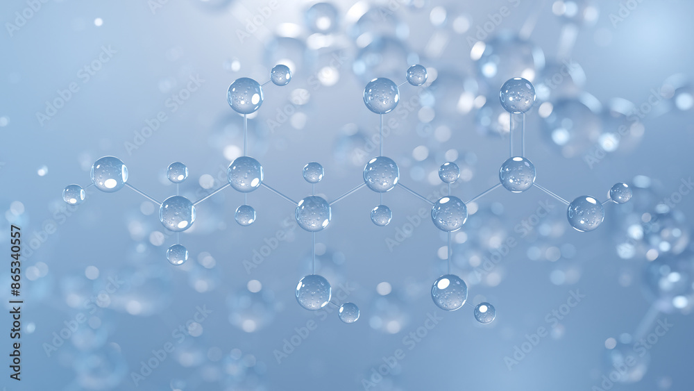 gluconic acid molecular structure 3d, e574 acidity regulator ...