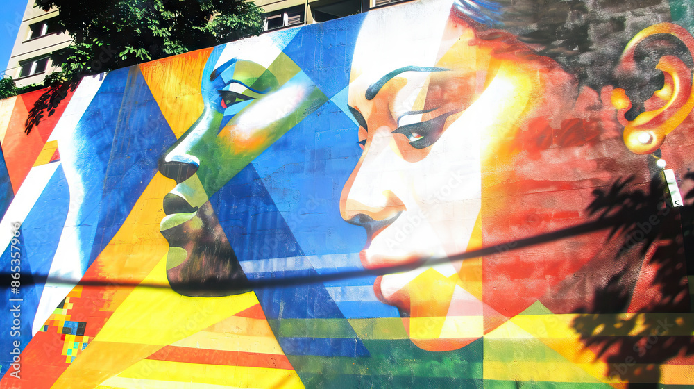 Rio de Janeiro Street Art Tours: Discovering Murals and Graffiti in Urban Neighborhoods Stock ...