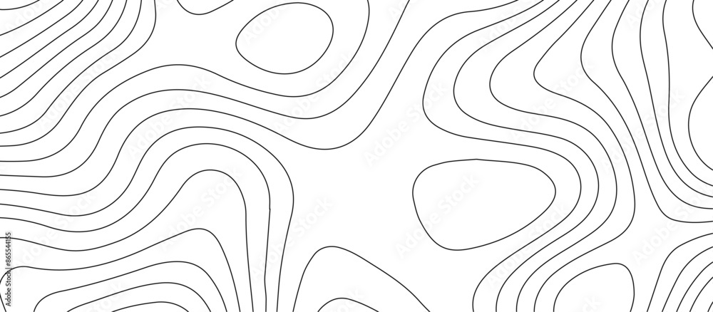 White topography topology vector abstract background texture contour ...