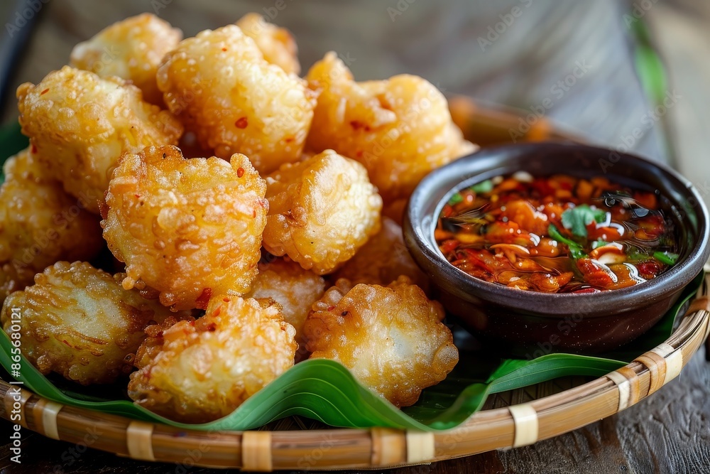 Cireng is a savory Indonesian snack from West Java made with tapioca ...