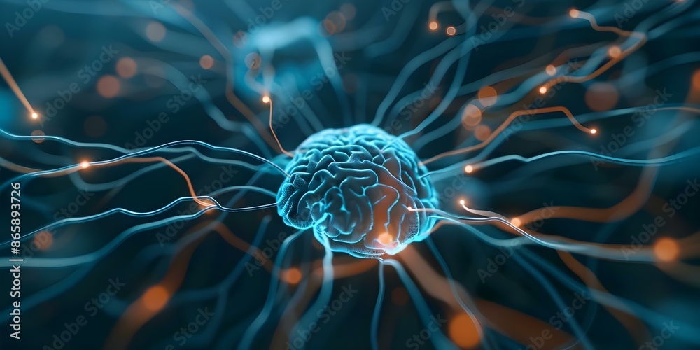 Human brain neural network the complex network of interconnected ...