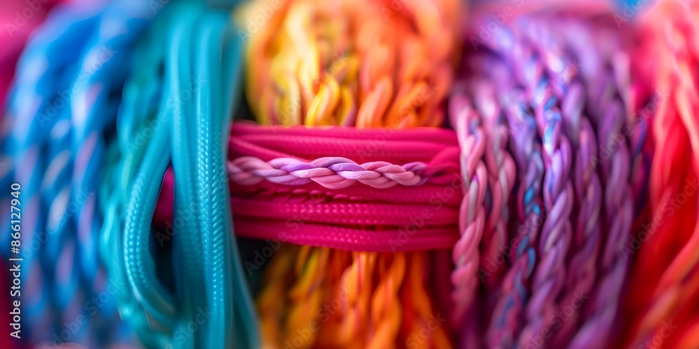 Quantum Computer Enveloped in a Chaotic Quiltwork of Colorcoded Cords ...