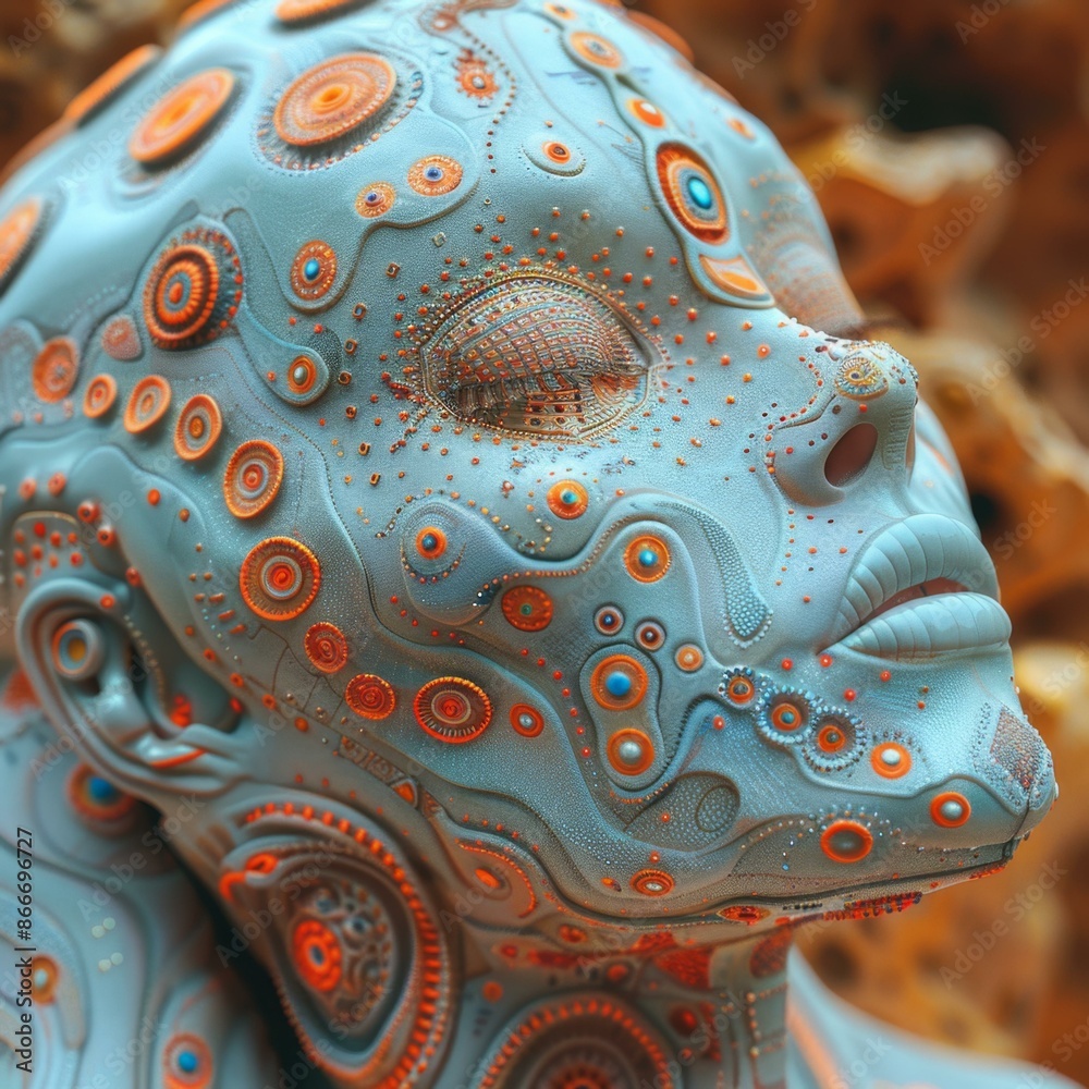 Artistic Representation of Human Anatomy, Decorative and Abstract Stock ...