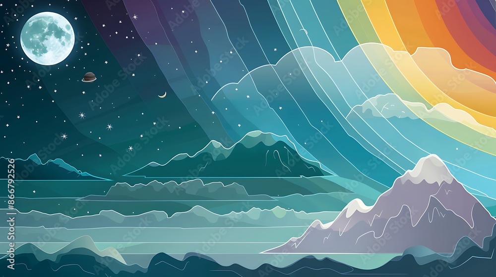 Infographic showing the layers of the Earth's atmosphere including the ...