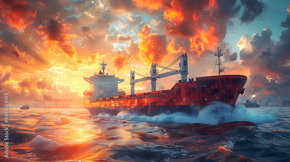 Detailed vector illustration outlining the benefits of free trade zones ...