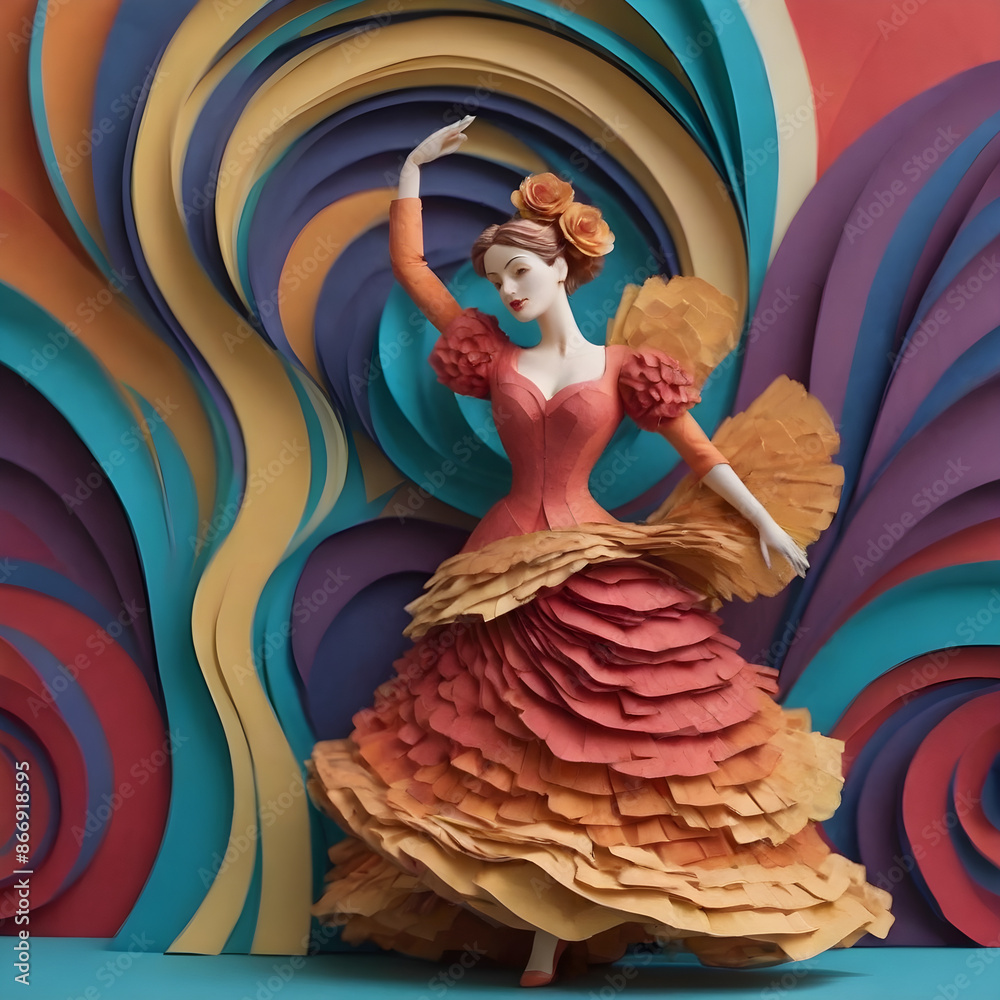 Papercraft figurative art is truly a sight to behold, especially when ...