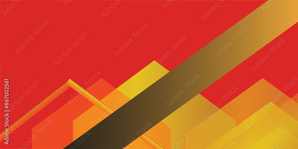 gambar latar belakang latar belakang vektor abstrak merah kuning dan ...