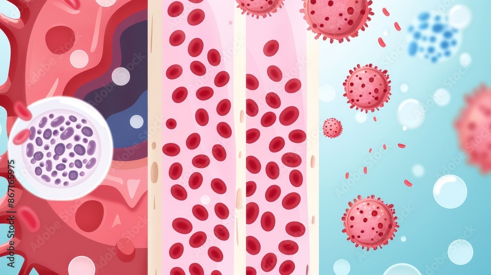 Illustration of fermentation in cells, showing glycolysis, conversion ...