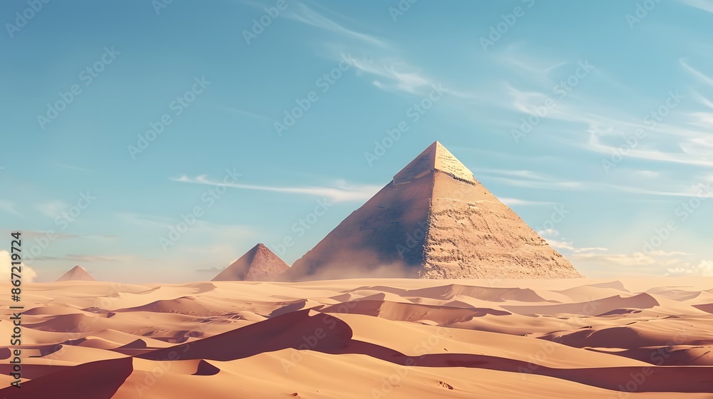 Let desert winds whisper tales of ancient civilizations on your screen ...