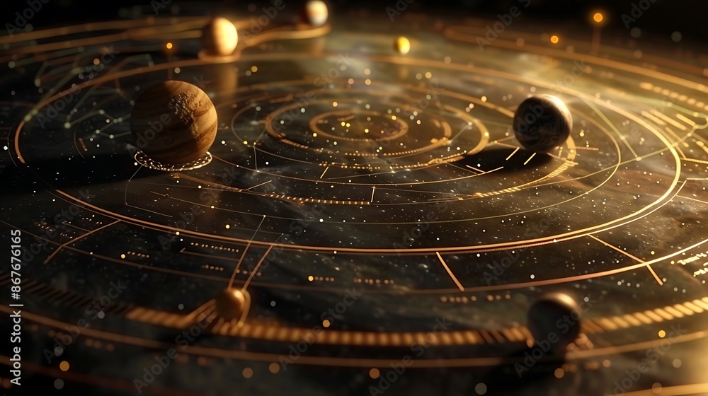 Detailed visual aid on Newton's Law of Universal Gravitation ...