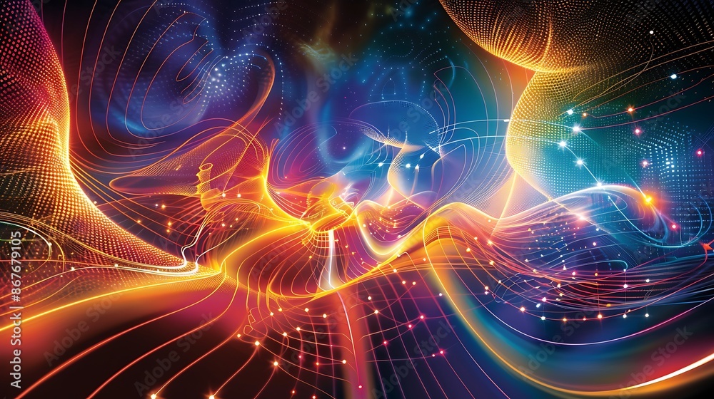 Educational chart on Quantum Superposition explaining the concept of ...