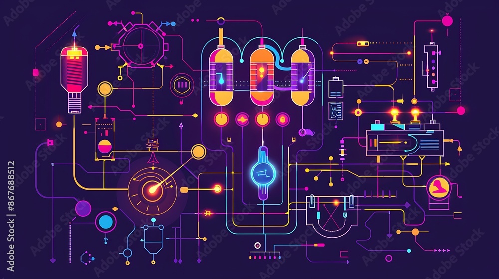Infographic on Kirchhoff's Laws explaining the principles of current ...