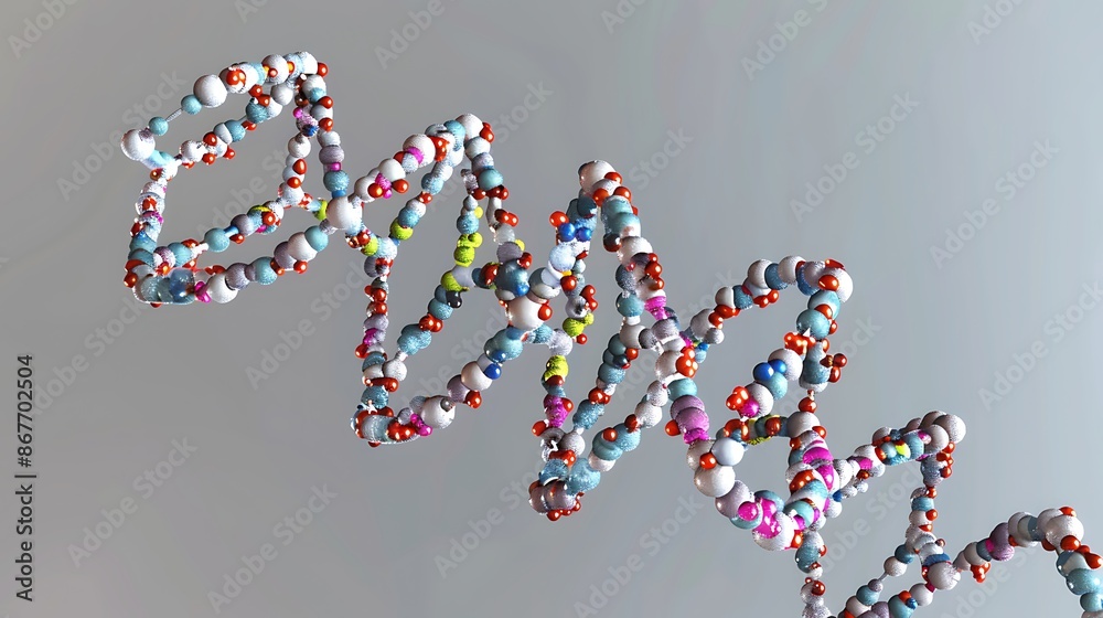 Educational chart on DNA Structure explaining the double helix model ...