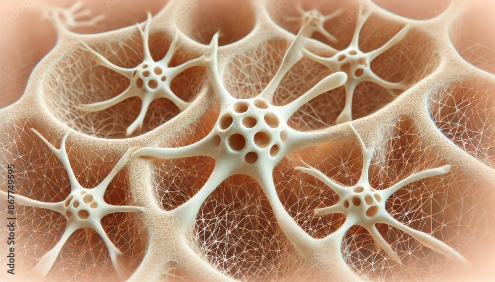 Artistic Representation of Neuronal Network Connections Depicting the ...