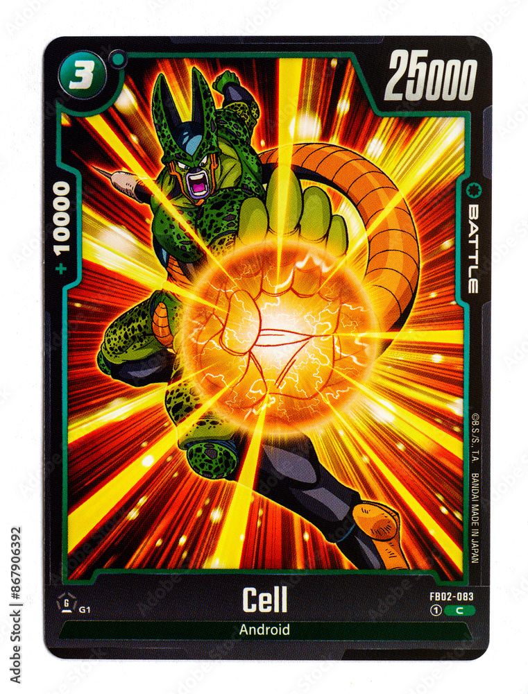 Hamburg, Germany - 06292024: photo of the English dragon ball super ...