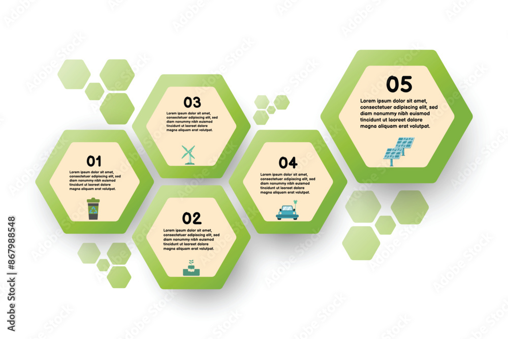 Infographic renewable energy template for energy consumption ...