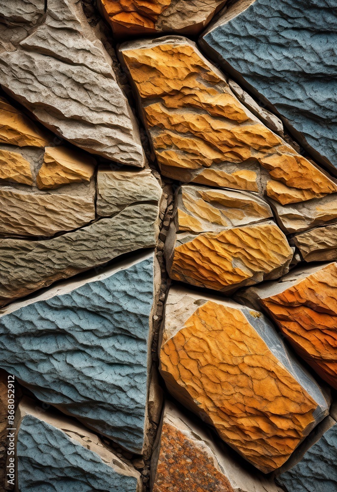 detailed texture stone fragment depicting rough surface intriguing ...