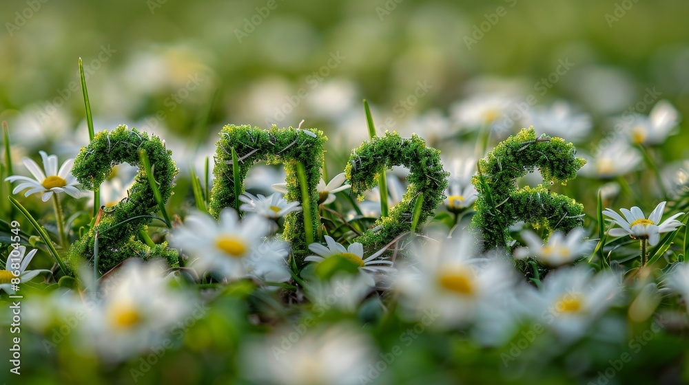 Illustration Stock Welcome 2026, year theme design made from green ...