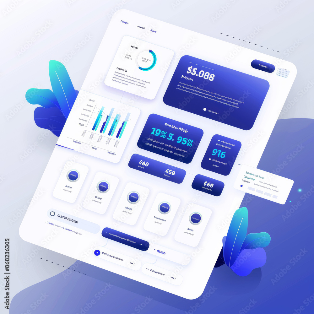 Design template for a website pricing chart table, featuring product ...