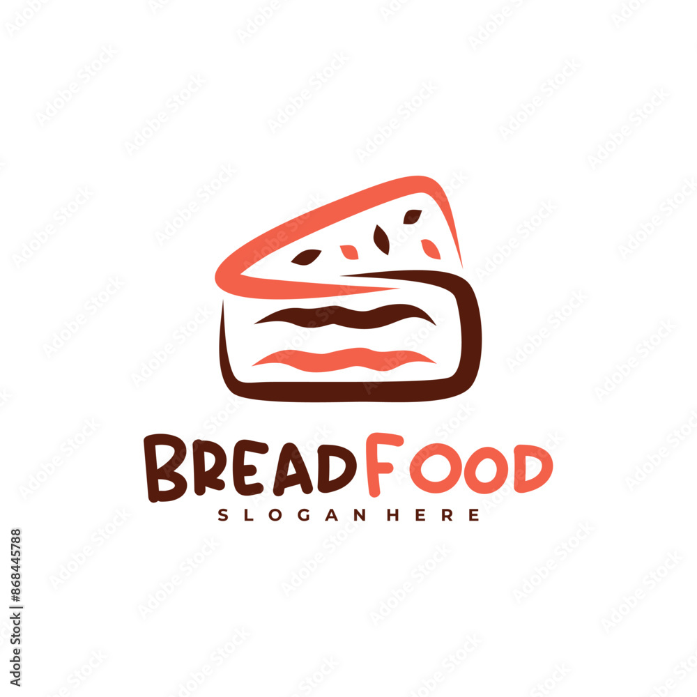 Bread Food logo vector template, Creative Bread logo design concepts ...
