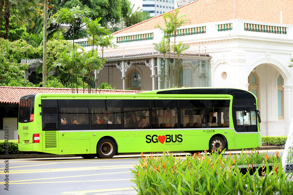 SG Bus is an environmentally friendly bus in Singapore which is a mode ...