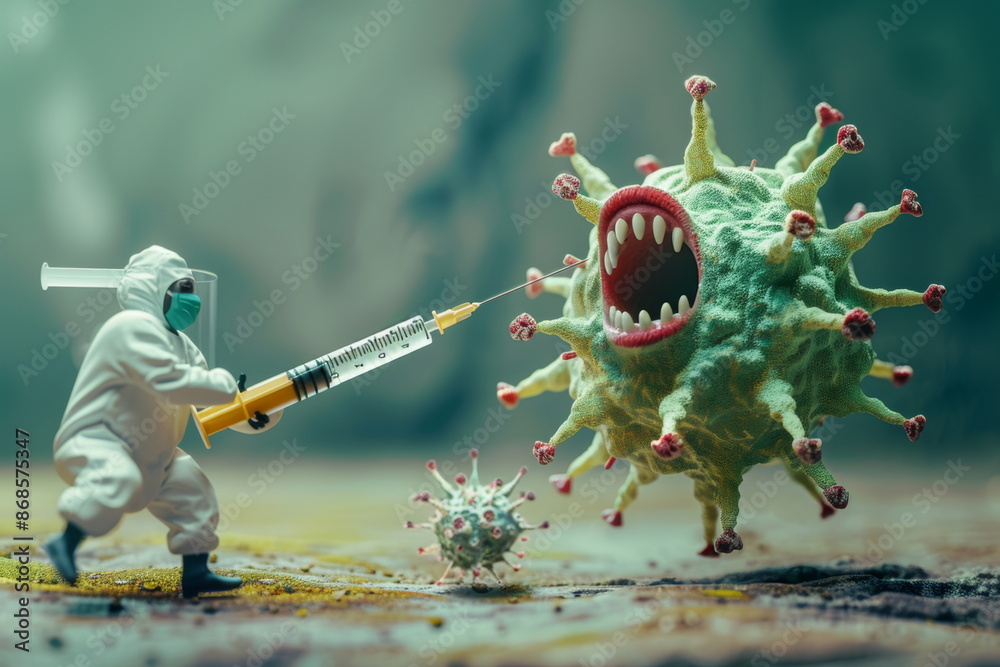 Animated pathogen personified humanlike expressions of fear ...