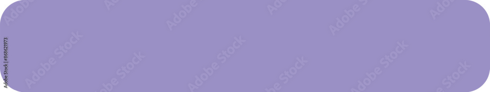 Simple pastel purple rounded rectangle is floating on a plain white ...