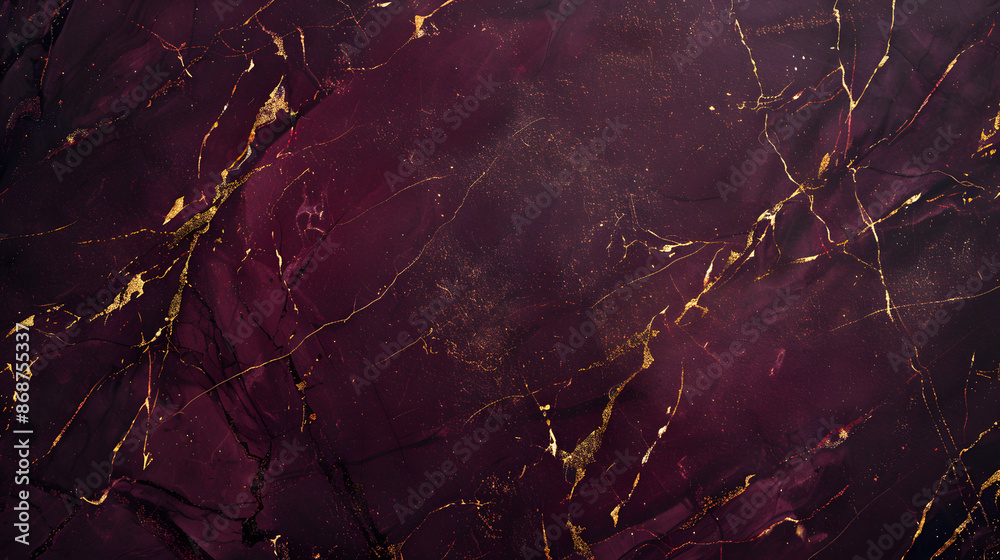 burgundy and deep maroon porcelain marble texture with gold veining ...