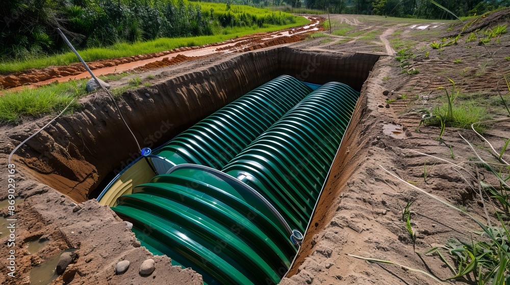 Underground storage tanks for home water harvest, plastic water tanks ...