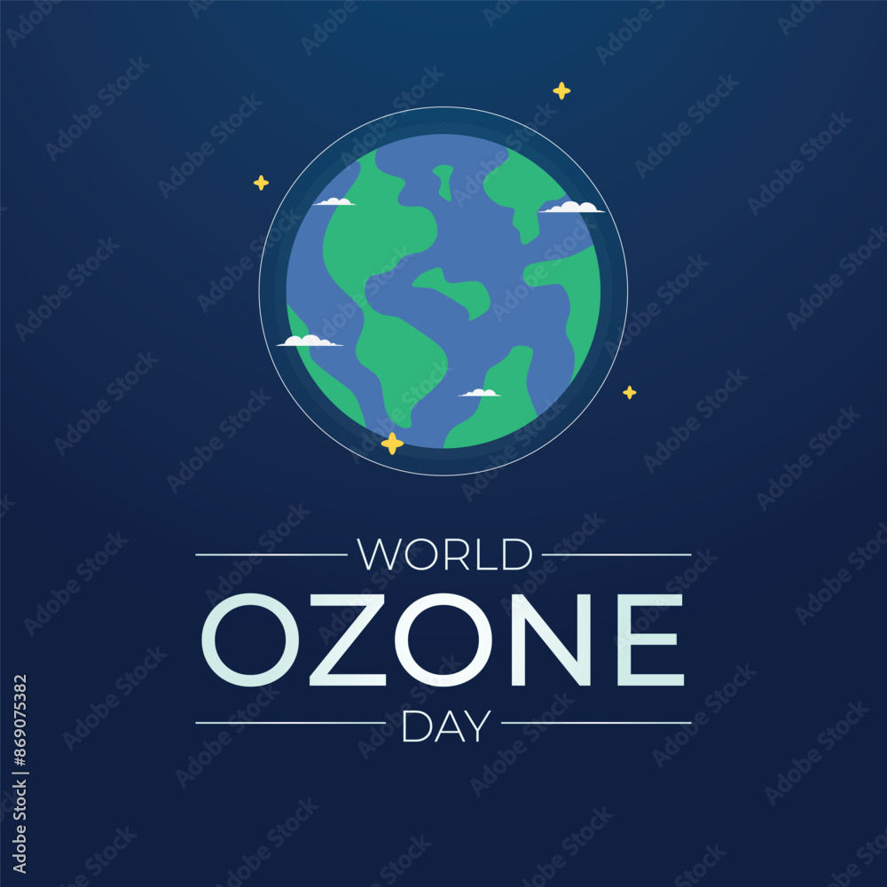 vector graphic of World Ozone Day ideal for World Ozone Day celebration ...
