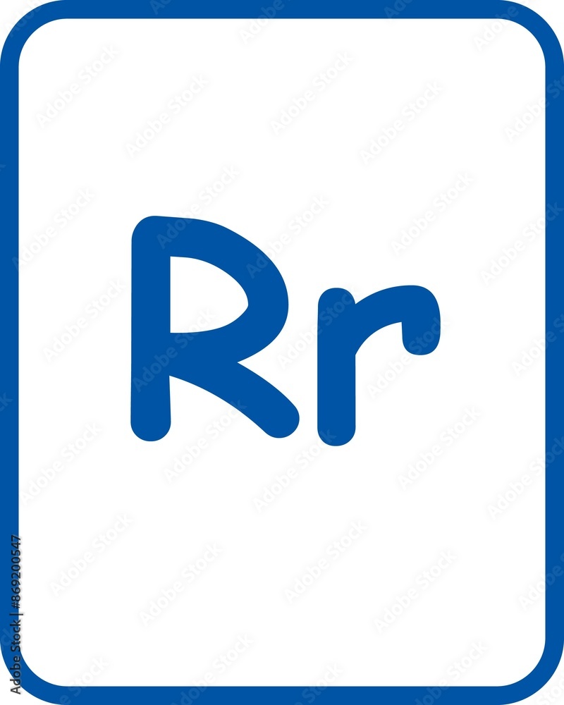 Letter R flashcard. ABC flashcards. Alphabet flashcards. Flashcards for ...