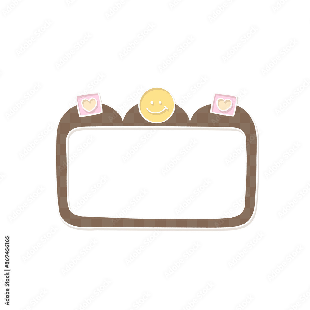 Cute Message Box PNG for Decorative Projects 13 | A cute text boxes in ...