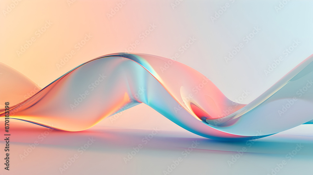 Mesmerizing Fluid Waves of Vibrant Chromatic Gradients - Abstract ...